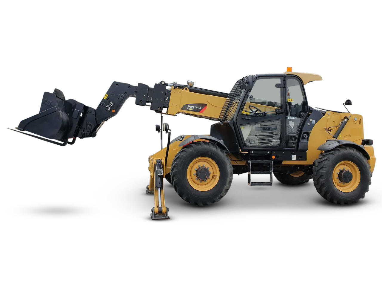 4t Telehandler for Short or Long Term Dry Hire - Orange Hire