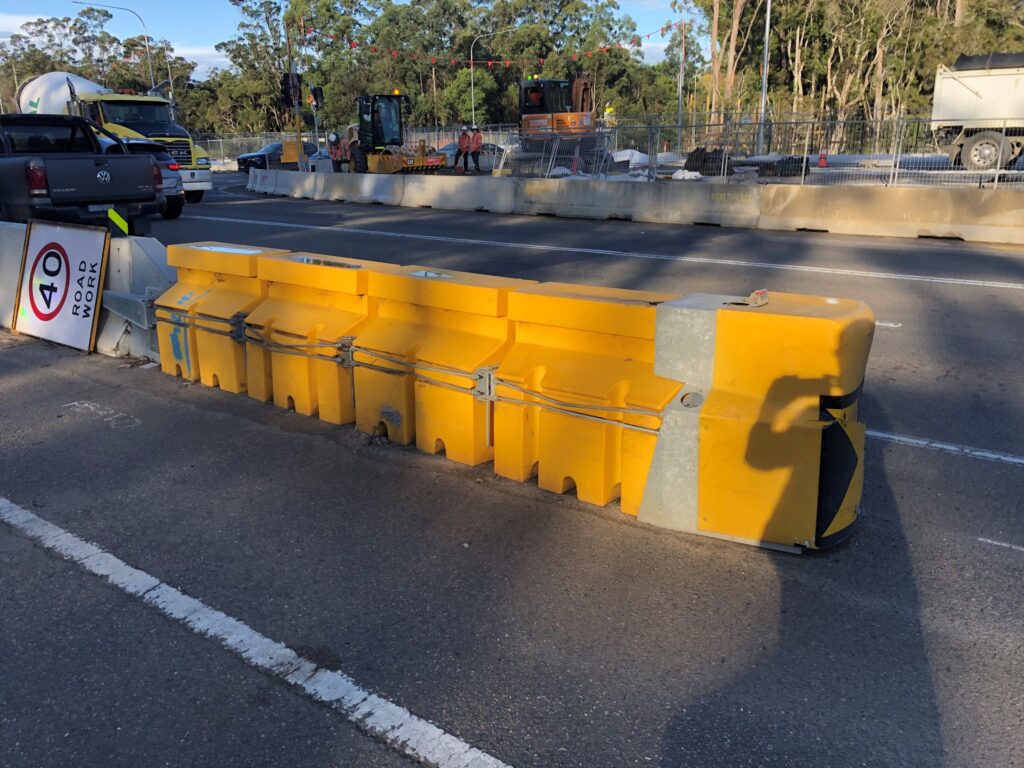 Absorb 350 Crash Cushion Set Dry Hire & Rental: Orange Hire