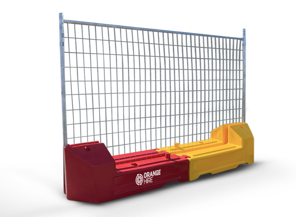 Fortawall Water-Filled Barrier | Pedestrian Barriers | Orange Hire